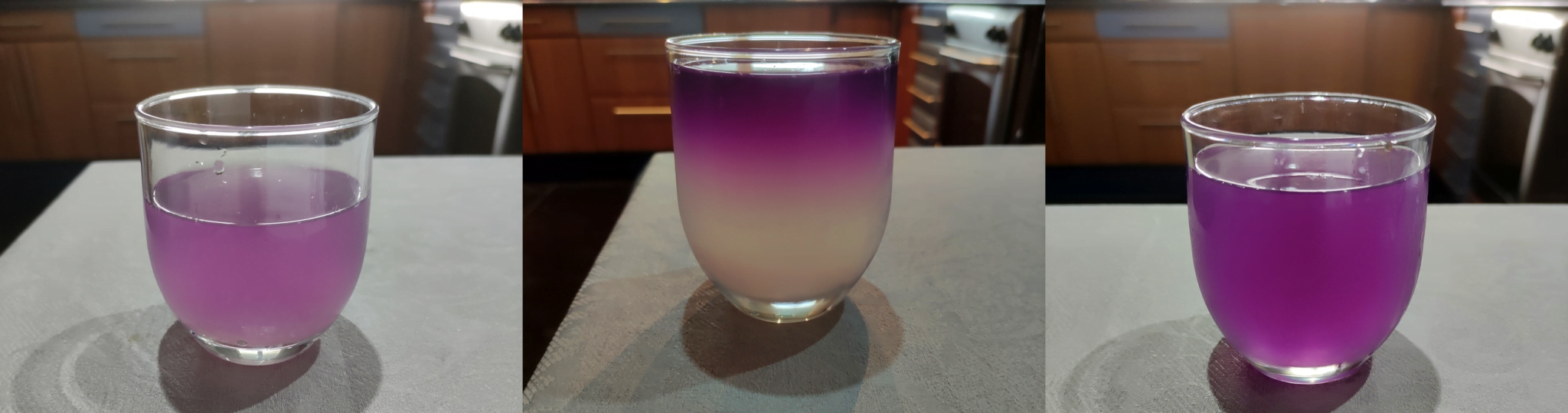 Como hacer Limonada rosa, azul y morada - en casa y fácil